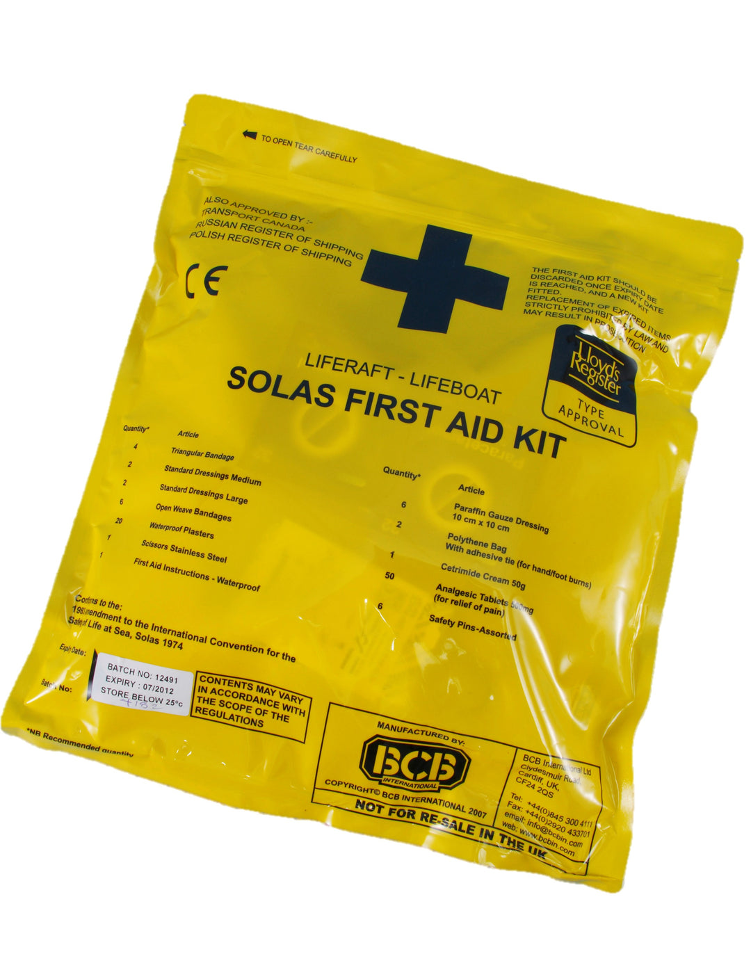 Solas First Aid Kit – Oceania Medical